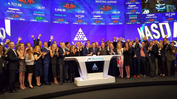 Kevin Fallon Rings NASDAQ Closing Bell